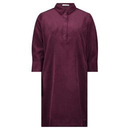 BETTY & CO BETTY & CO Casual-Kleid mit Kragen in Dark Aubergine | Gr.: 42