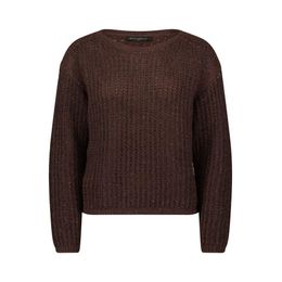 Betty Barclay Grobstrick-Pullover mit Pailletten in Light Maroon | Gr.: 44
