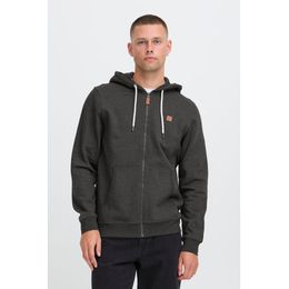 Blend Kapuzenfleecejacke BHPoelle in Grau | Gr.: XL