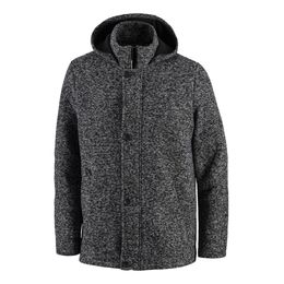 John Devin Strickmantel in schwarz meliert | Gr.: 52