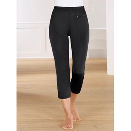 Sieh an! Freizeithose in schwarz | Gr.: 48