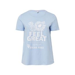 Qs Shirt female Blue size 44