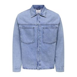 Only & Sons Only & Sons Jacke 'ONSEmil' Herren Gr&ouml;&szlig;e M blue denim