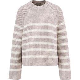 Barbour Rundhals-Pullover Irene Oat Stripe (Gr&ouml;&szlig;e: 12)