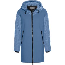 WHITE LABEL Materialmix-Winterjacke Blau (Gr&ouml;&szlig;e: 36)