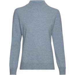 Brigitte von Sch&ouml;nfels Brigitte von Sch&ouml;nfels Kaschmir Stehkragenpullover Bleu (Gr&ouml;&szlig;e: 34)