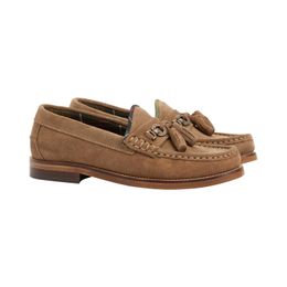 Barbour Loafer Jen Taupe Suede (Gr&ouml;&szlig;e: 5)