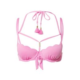 Hunkem&ouml;ller Hunkem&ouml;ller Bikinitop 'Scallop' Damen Gr&ouml;&szlig;e 70 pink