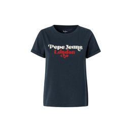 Pepe Jeans T-Shirt 'Olivia' Damen Gr&ouml;&szlig;e S navy / rot / wei&szlig;