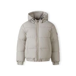 MINOTI Winterjacke Jungen Gr&ouml;&szlig;e 110/116 stone