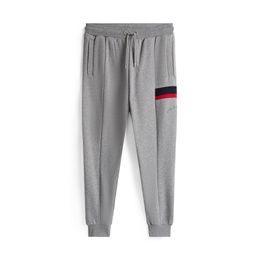 Tommy Hilfiger Hose Herren Gr&ouml;&szlig;e 34 navy / graumeliert / rot