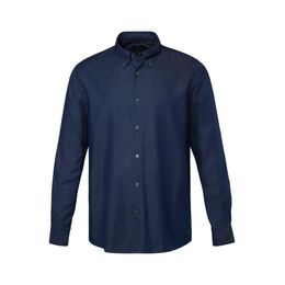 JP1880 Button Up Shirt male Blue size 8XL