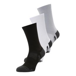 Under Armour Sportsocken 'Tech' Herren Größe 42.5/47 grau / schwarz / weiß