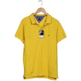 Tommy Hilfiger Poloshirt Herren Größe L Second Hand gelb