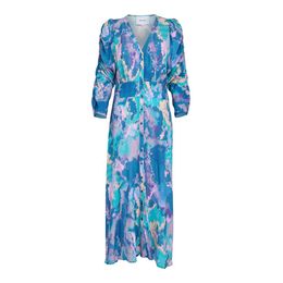 Minus Kleid 'Tamira' Damen Größe 36 sand / blau / jade / flieder Winterkleid