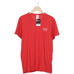 Abercrombie & Fitch Abercrombie & Fitch T-Shirt Herren Gr&ouml;&szlig;e XL Second Hand rot