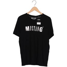 Mustang T-Shirt Herren Gr&ouml;&szlig;e L Second Hand schwarz