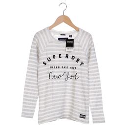 Superdry Langarmshirt Damen Größe M Second Hand grau