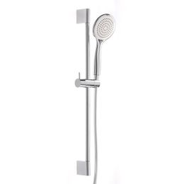 Herzbach Living Spa Brausegarnitur mit Stange, 1 Strahlart, 11.690305.1.01,
