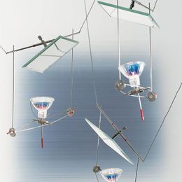 Ingo Maurer YaYaHo Element 2 Strahler/Spiegel f&uuml;r 12 V YaYaHo Seilsystem, GU5.3, 1903020,