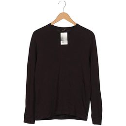Massimo Dutti Langarmshirt Herren Größe M Second Hand grau
