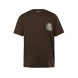 STHUGE Shirt male Brown size 4XL