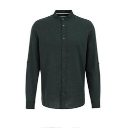 WE Fashion Button Up Shirt male Green size XXL
