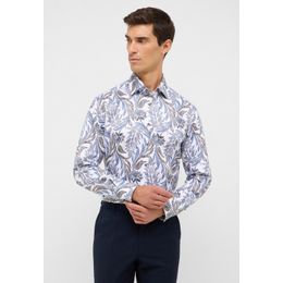Langarmhemd Eterna "MODERN FIT", Herren, Gr. 42, Normalgr&ouml;&szlig;en, hellblau, Twill, 100% Baumwolle, tailliert, Manschette, Hemden, NON IRON (b&uuml;gelfrei)