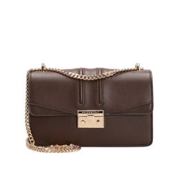 Seidenfelt Roros East-West - Umhängetasche 23 cm (black) in dark brown | Gr.: onesize