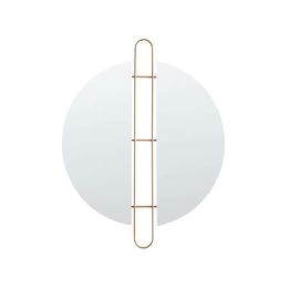Beliani Dekospiegel ATTIN in Gold - (W) 52 x (H) 65 x (L) 2 cm | Gr.: onesize