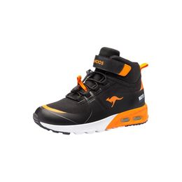 Kangaroos Sneakers "KX-Hydro" in Schwarz/ Orange | Gr.: 32