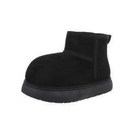 Ital-Design Stiefelette in Schwarz | Gr.: 39