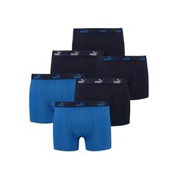 Boxershorts Puma PROMO SOLID Boxer 6P in Blue Combo | Gr.: M