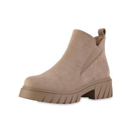 VAN HILL Klassische Stiefeletten Juliet in Khaki | Gr.: 40