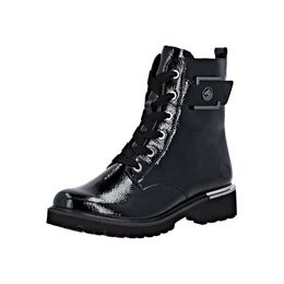 Remonte Stiefelette in Schwarz Lack | Gr.: 38