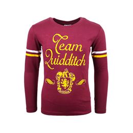 Langarmshirt Harry Potter Gryffindor in Bordeaux | Gr.: 146