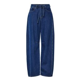 Pieces Barrel Fit Jeans in Dark Blue Denim | Gr.: XS/L32