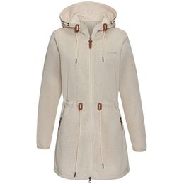 Lascana Fleecejacke in beige | Gr.: 36-38