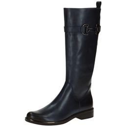 Stiefel Caprice "Caprice Stiefel Leder", Damen, Gr. 36, ocean, Leder, Schuhe