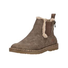 Stiefelette Blowfish "Blowfish Stiefelette Lederimitat/Textil", Damen, Gr. 40, beige (taupe), Lederimitat, Textil, Schuhe Stiefelette