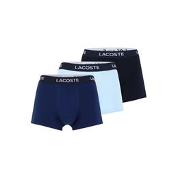 Lacoste Boxershorts Herren Gr&ouml;&szlig;e XL indigo / hellblau / schwarz / wei&szlig;