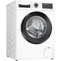 Bosch Waschmaschine Serie 6 »WGG154A10« 10 kg 1400 U/min Automatische Waschmitteldosierung i-Dos, Fleckenautomatik, LED-Display weiß AquaSensor für...