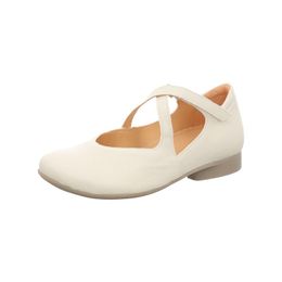 Think! Riemchenballerina »Ballerinas Nappaleder« Hellbeige 36,5 36,5 Verschluss: Klettverschluss