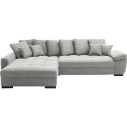 Ecksofa &raquo;Richmond, L-Form&laquo; grau 90% Polyester / 10% Nylon