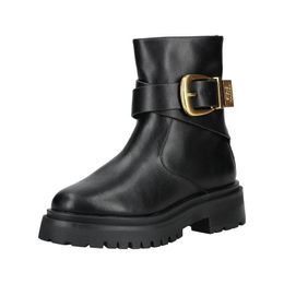 Steve Madden Bikerboots »Stiefelette Leder« Schwarz/Gold 41 41 Verschluss: Reißverschluss