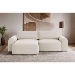 OTTO HOME Ecksofa »LEOO universell Schlafsofa mit Bettkasten, Maße B/T/H: 272/152/84, 5 cm« L-Form mit Recamiere rechts oder links montierbar,...