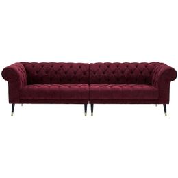 Home Affaire Chesterfield-Sofa »Tinnum« rot