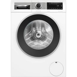 Bosch Waschmaschine Serie 6 »WGG244140« 9 kg 1400 U/min Zeitersparnis mit Speed Perfect, AquaStop, Fleckenautomatik weiß Die Nachlegefunktion lässt...