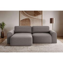 OTTO HOME Ecksofa »LEOO universell Schlafsofa mit Bettkasten, Maße B/T/H: 272/152/84, 5 cm« L-Form mit Recamiere rechts oder links montierbar,...
