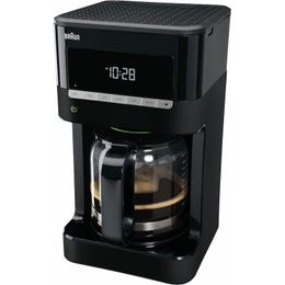 Braun Filterkaffeemaschine »PurAroma 7 KF 7020 - 12 Tassen Glaskanne, 4 Programme, Timer« Papierfilter 1x4 1.000 W, einstellbare Kaffeestärke,...